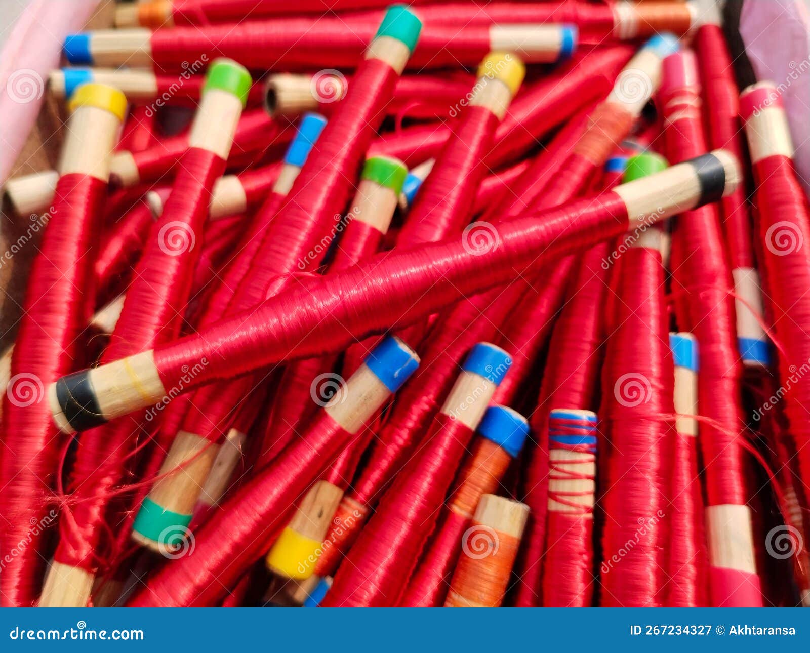 Hand Loom Silk Thread Spindle for Shuttle Tool. Famous Name Thai Silk ...