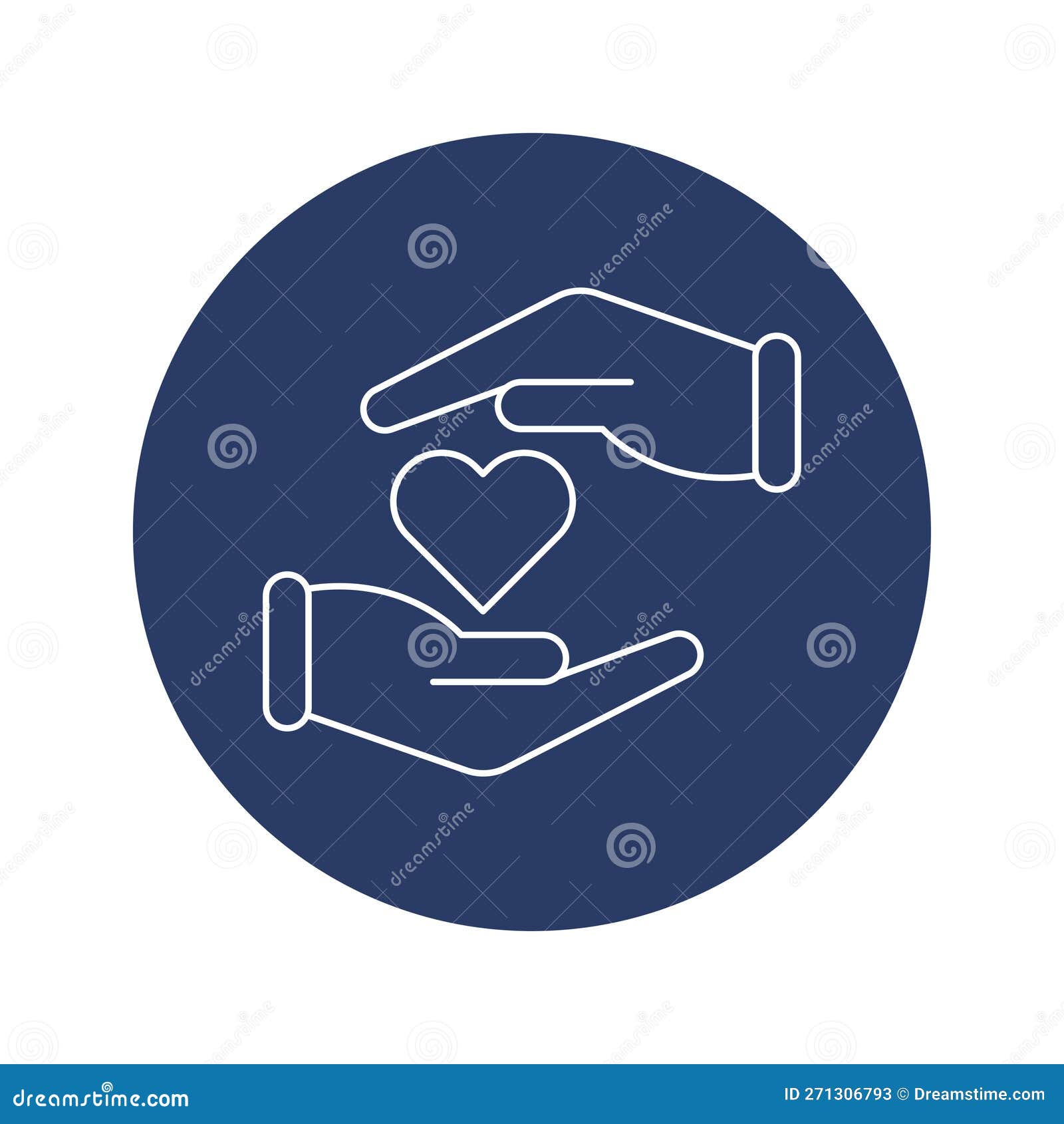 Hand, Love, Care, Love Care Icon Stock Vector - Illustration of ...