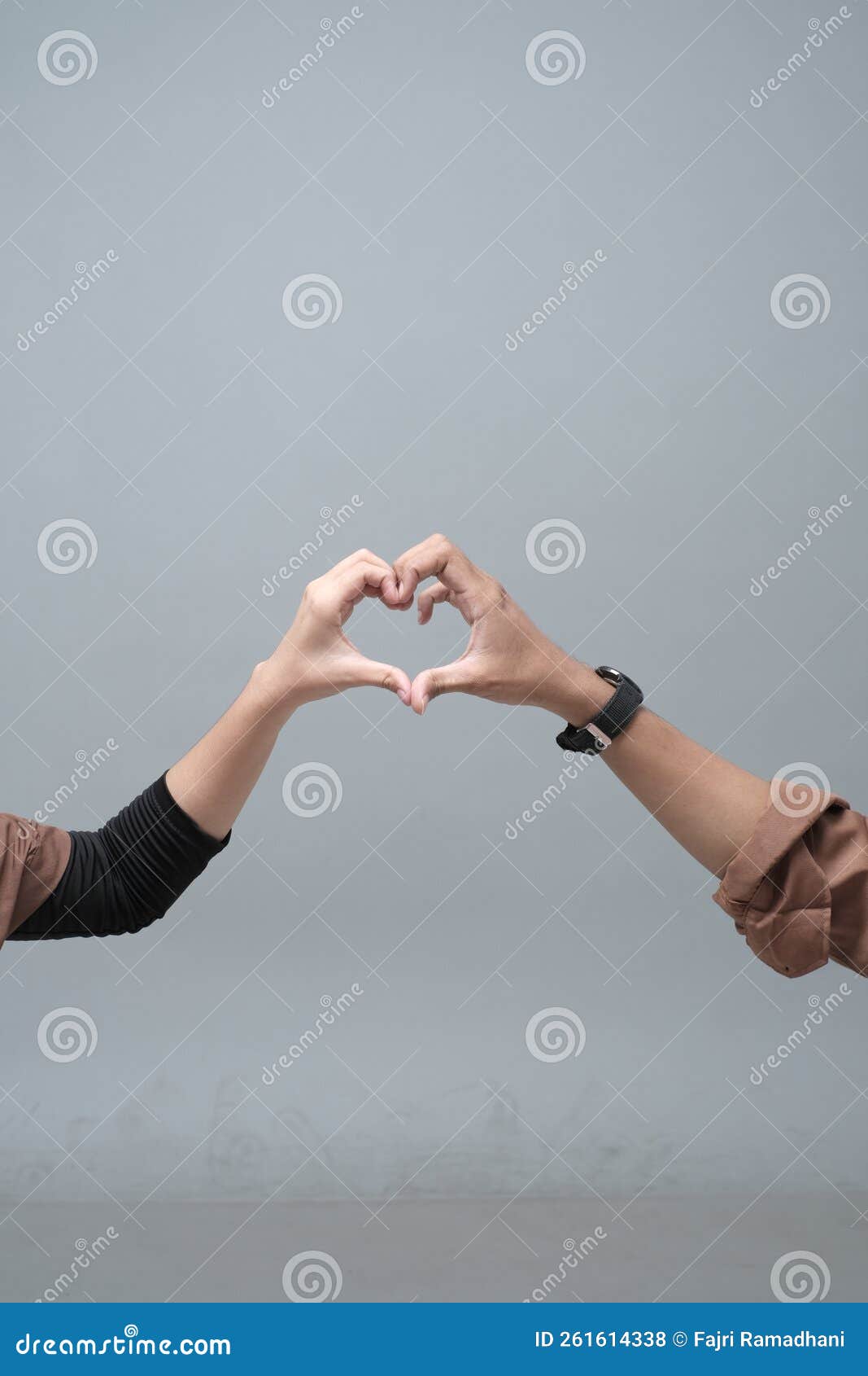Hand love couple logo stock photo. Image of hand, couple - 261614338
