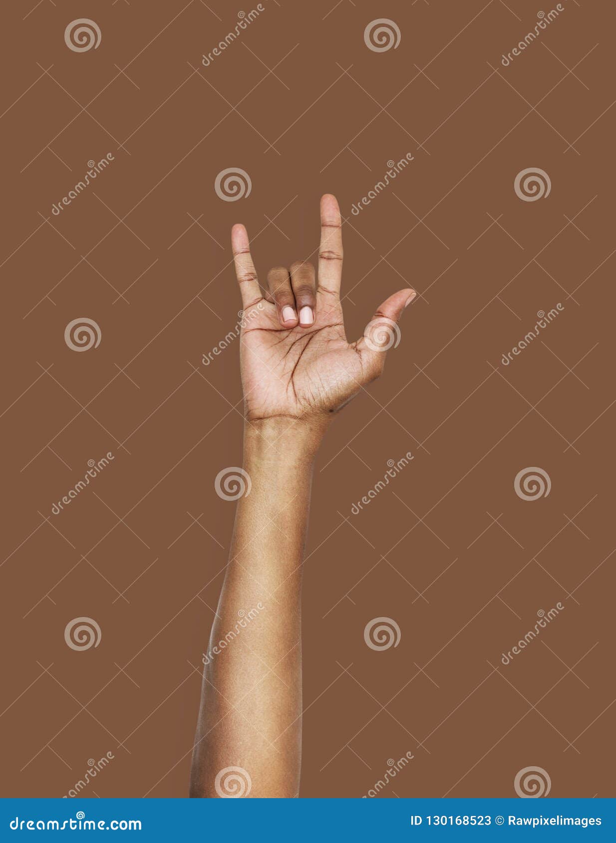 Hand with Love Expression Gesture Stock Image - Image of posture ...