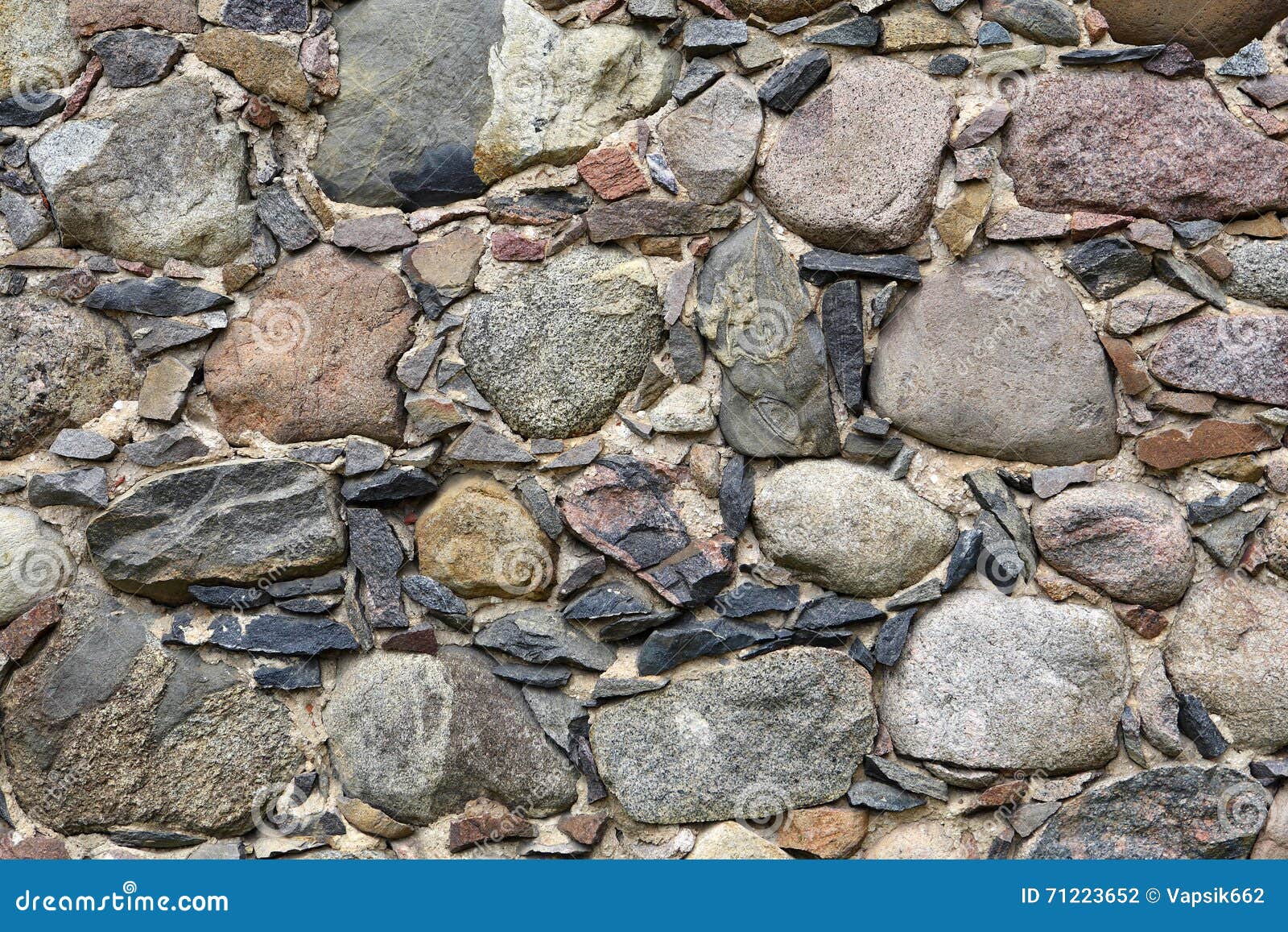 Hand Made Ancient Stone Wall. Stock Photo - Image of detail, structure ...
