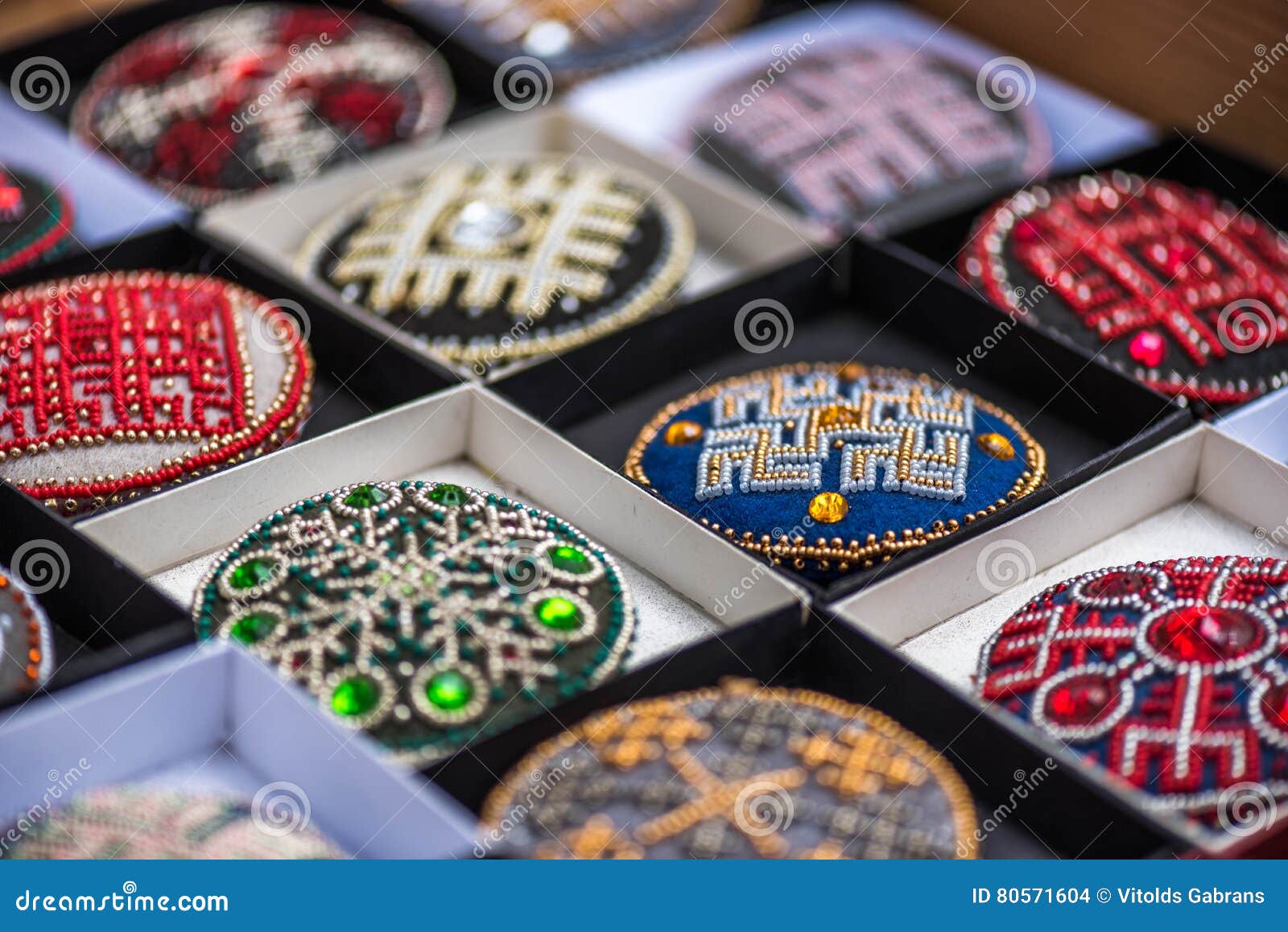 Hand made brooches stock photo. Image of tamboured, pattern - 80571604