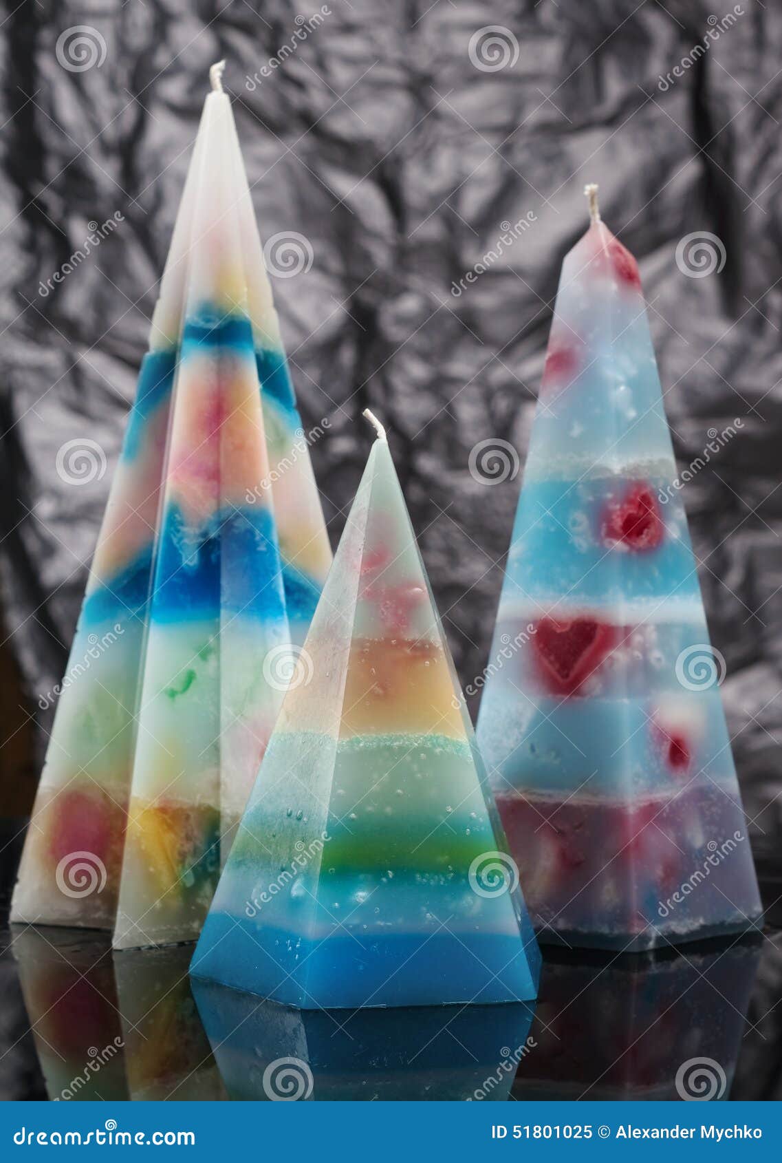 Hand made candles. stock image. Image of traditional - 51801025