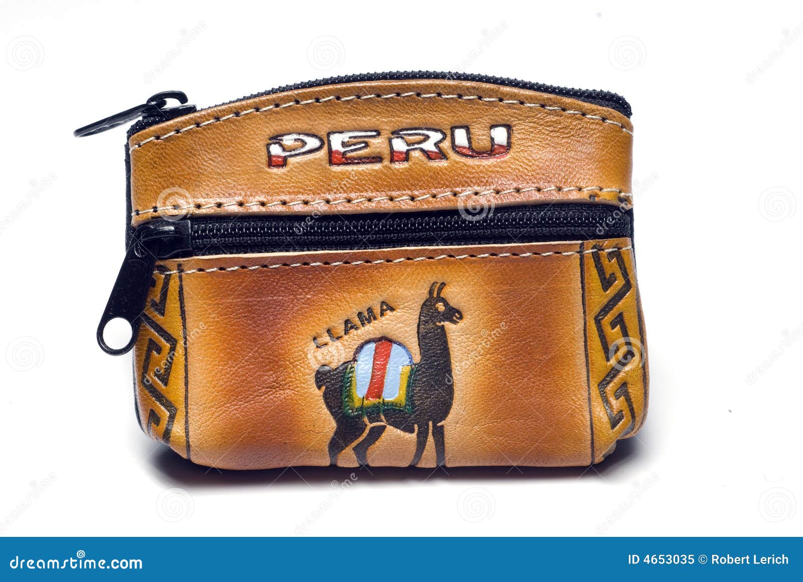 Hand Made Change Purse Peru Stock Image - Image of america, remembrance ...