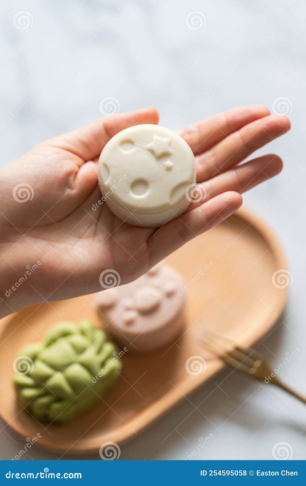 Hand-made Cute Shaped Pastries in Hand Stock Photo - Image of pastry ...