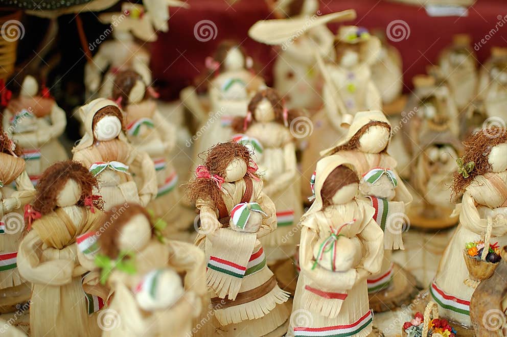 Hand made dolls stock photo. Image of beautiful, happy - 16041282