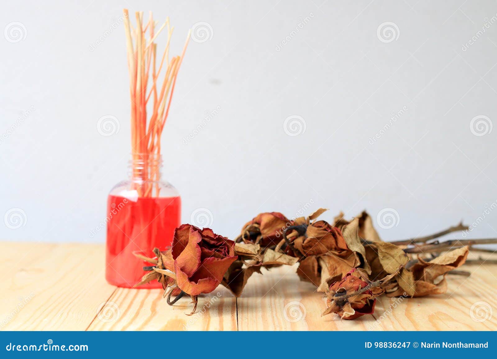 Hand Made of Fragrance Diffuser Set: Bottle with Aroma Sticks and Dry ...