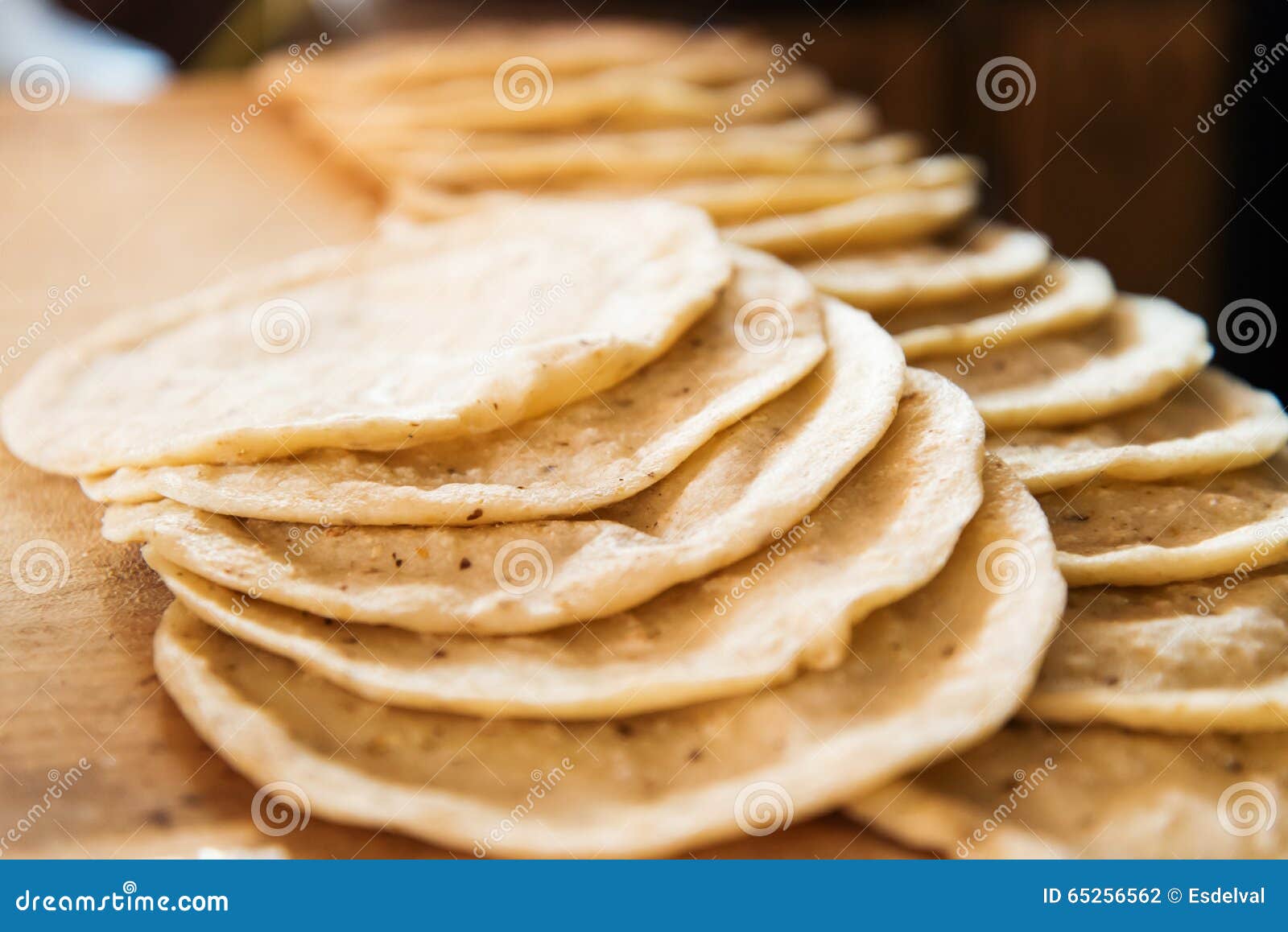 Hand Made Fresh Corn Tortilla Stock Photo - Image of tortilla, handmade ...
