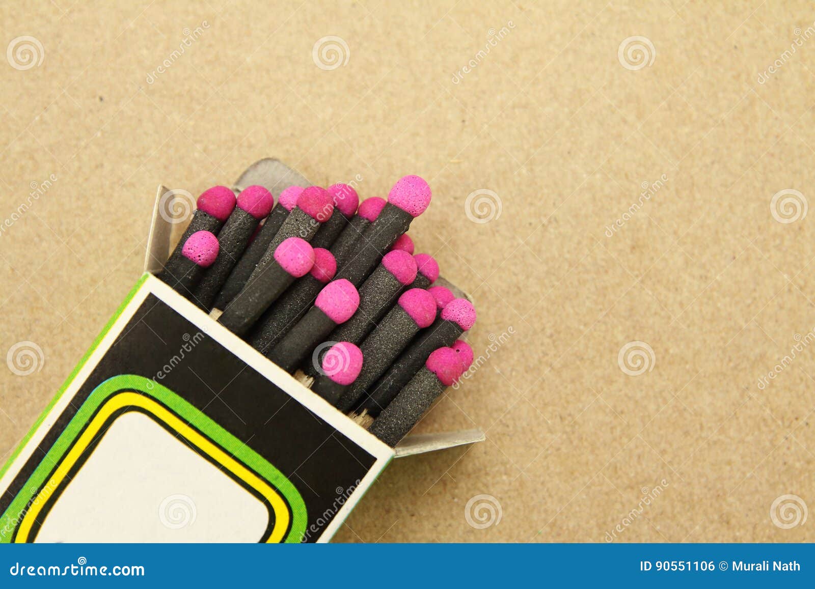 Hand Made Matchstick with Fire Crackers Stock Photo - Image of home ...