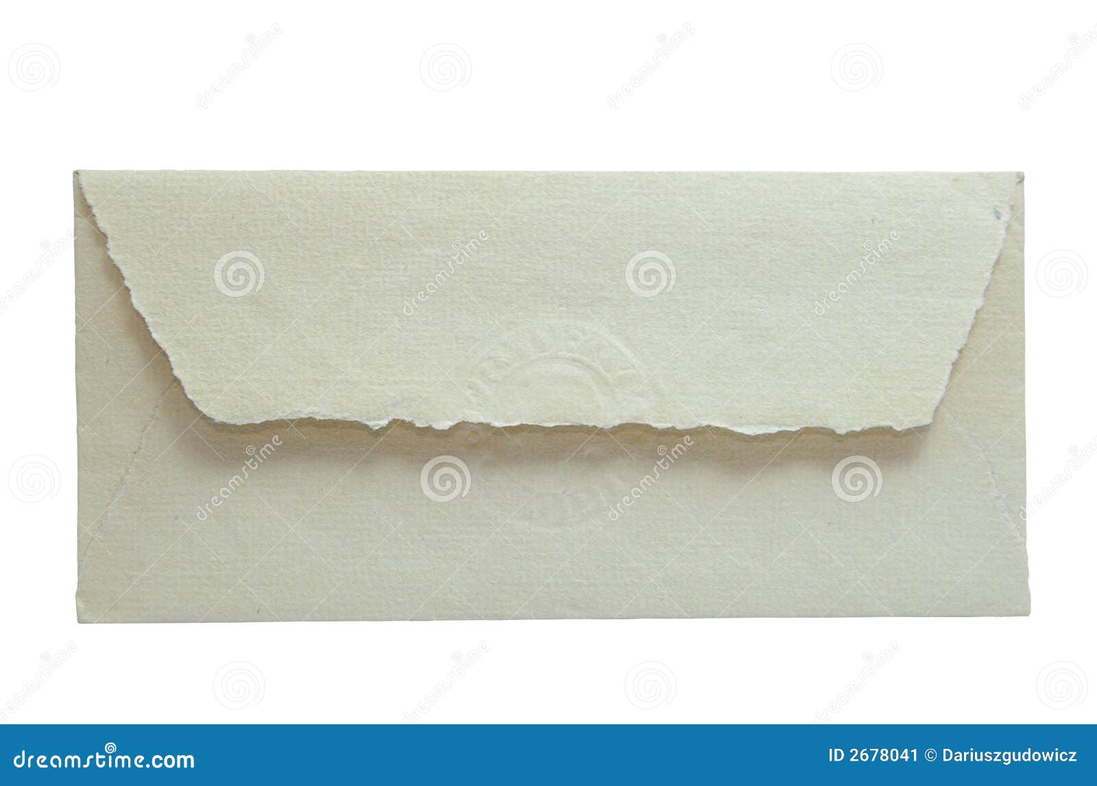Hand made paper envelope stock image. Image of media, history - 2678041