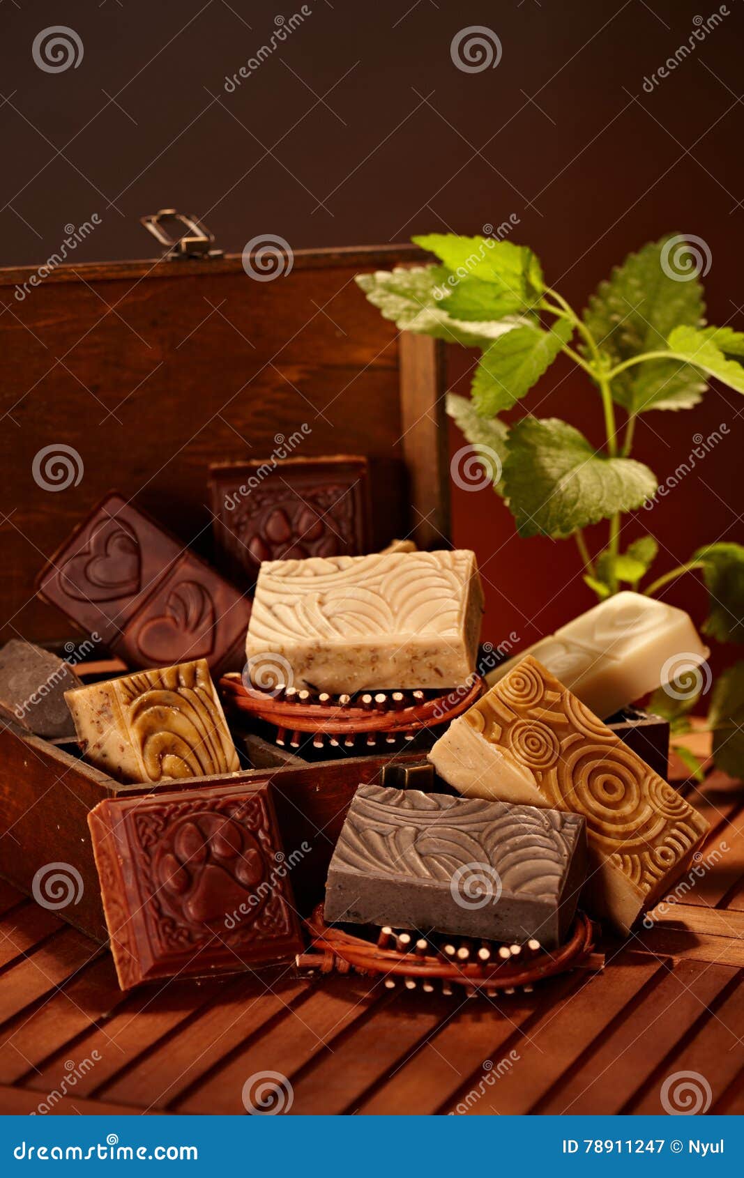 Hand made soap bars stock image. Image of close, care - 78911247