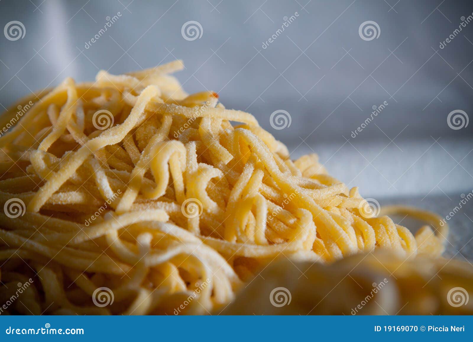Hand-made Spaghetti, Landscape Stock Photo - Image of eating ...
