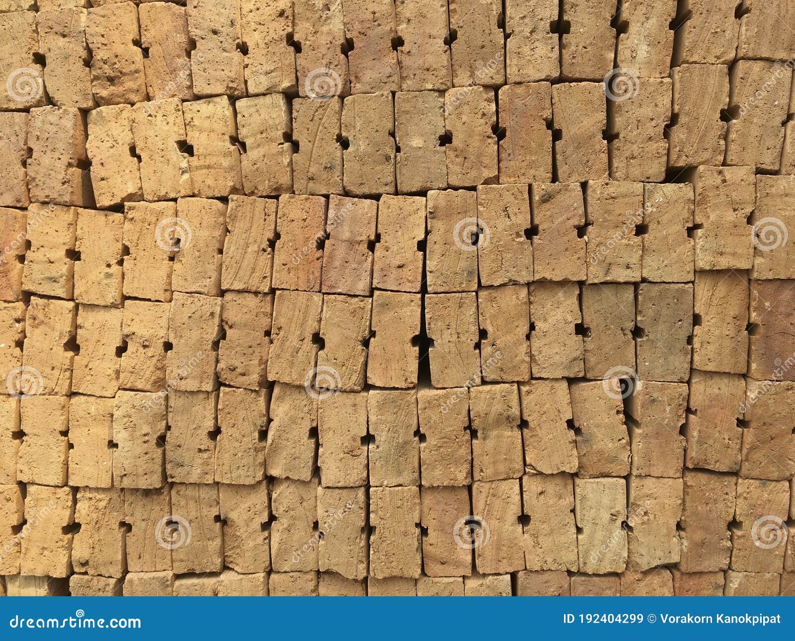 Terracotta Brick Floor With Honeycomb Pattern Background Stock Image ...