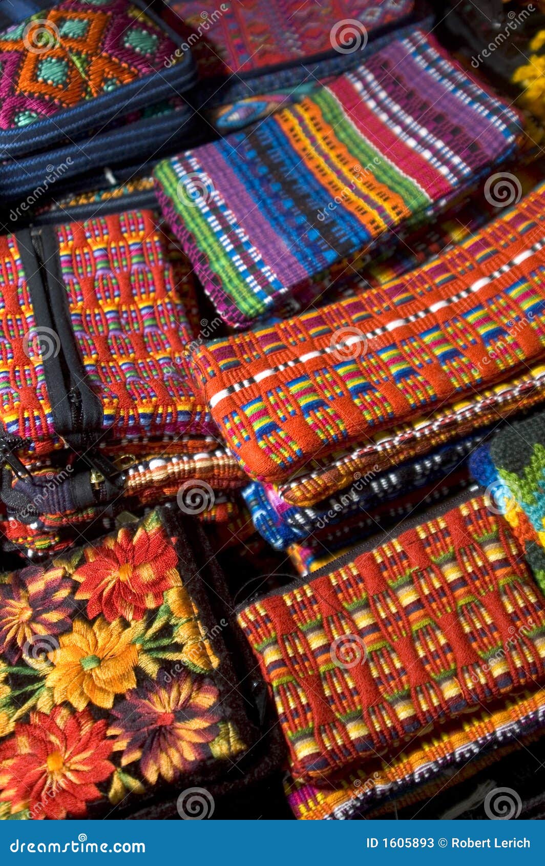 Hand Made Woven Objects Guatemala Stock Image - Image of container ...