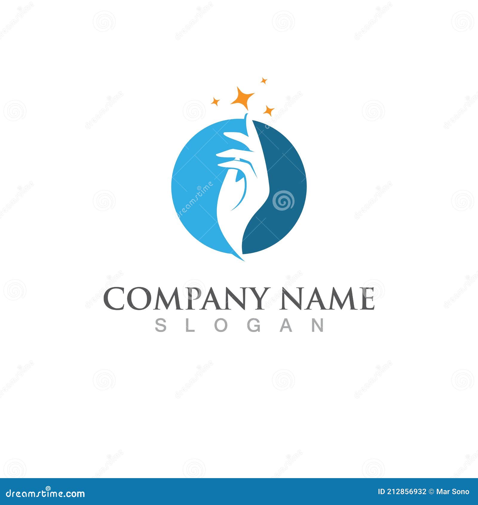 Hand Magic Logo and Symbol Vector Icon Stock Vector - Illustration of ...