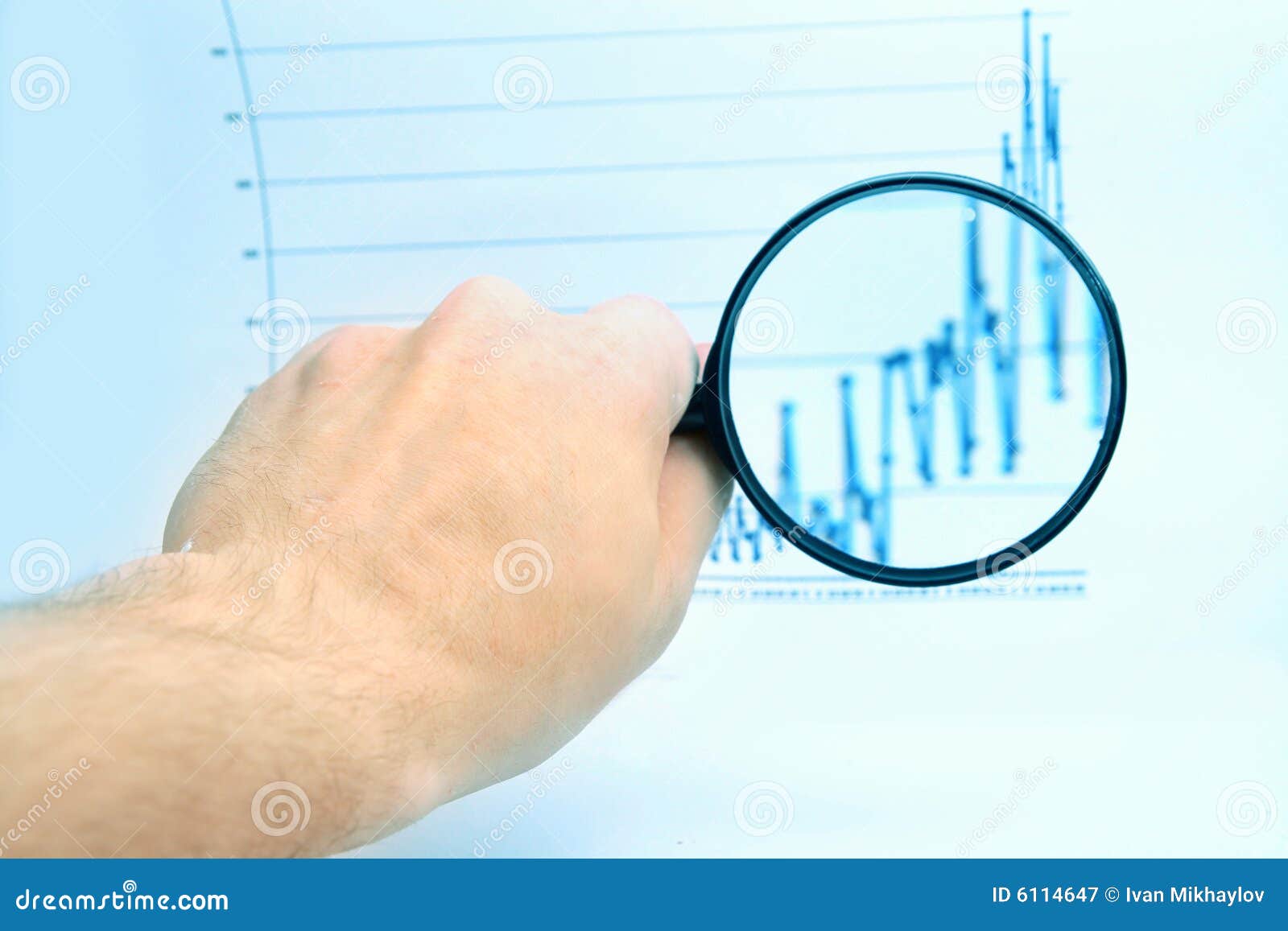 Hand magnifier stock image. Image of magnifying, macro - 6114647