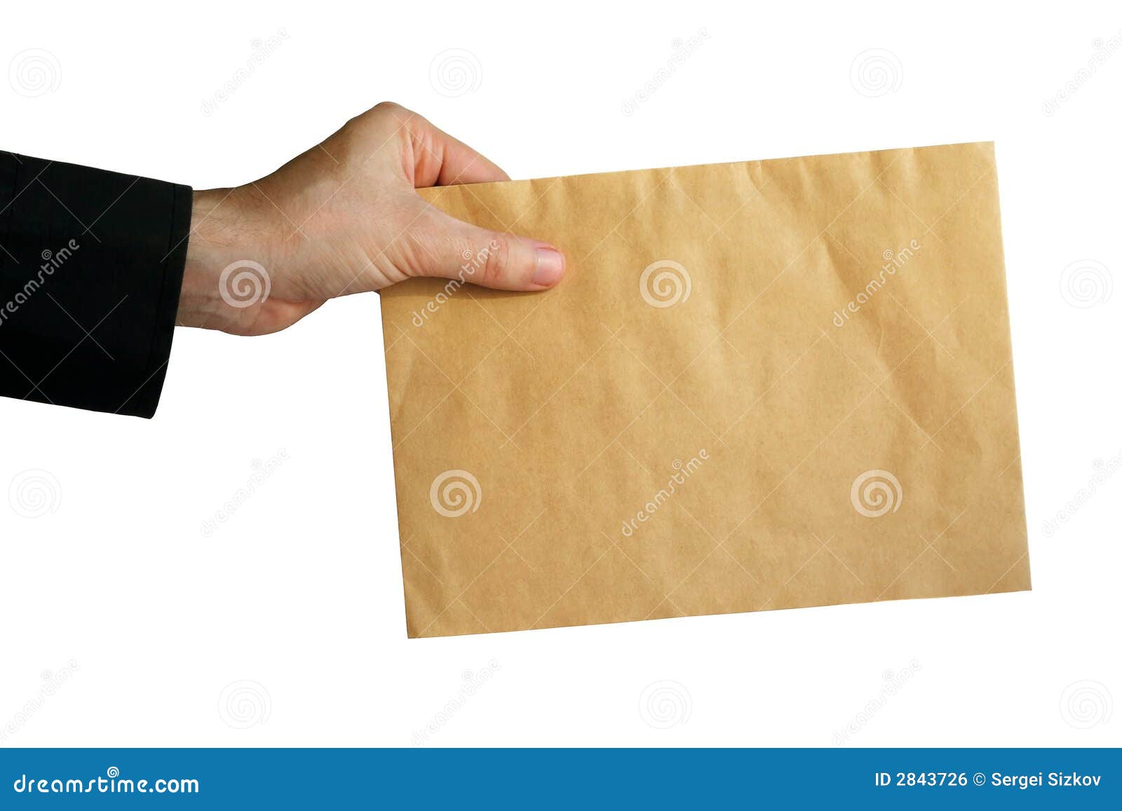 Hand with mail stock photo. Image of bann, envelope, finger - 2843726