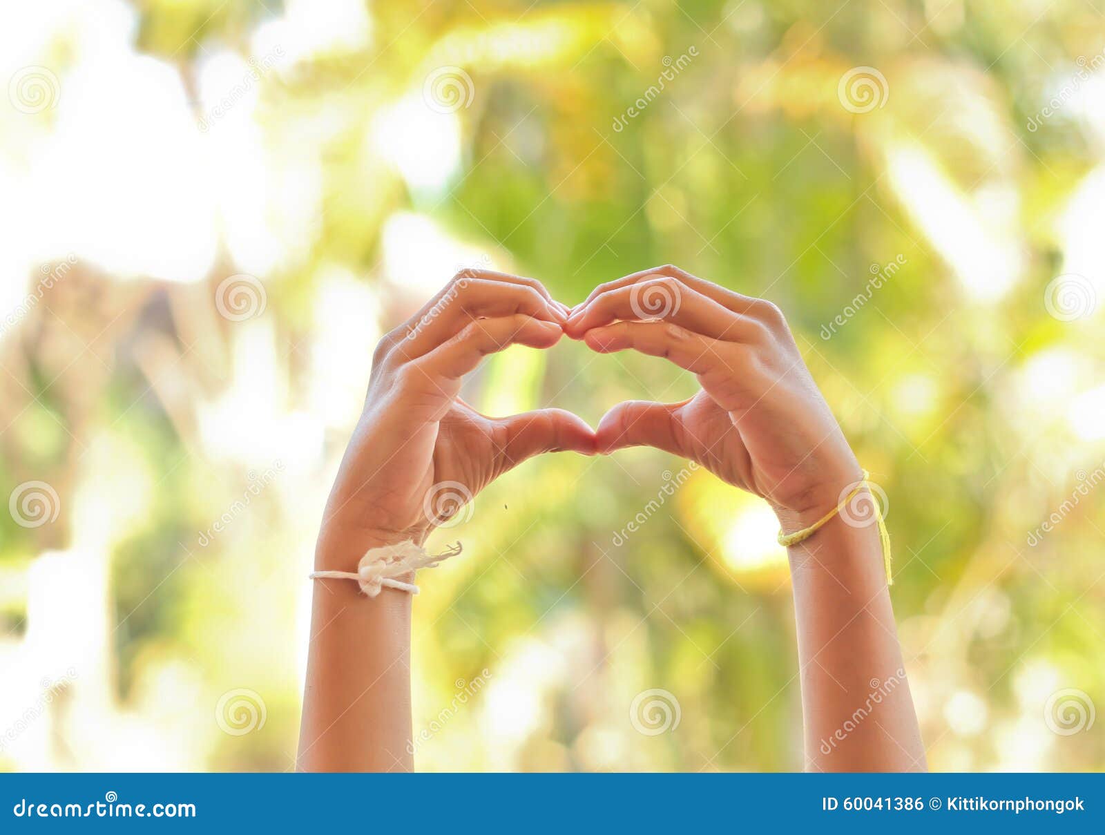 Hand make a heart. stock photo. Image of fresh, girl - 60041386