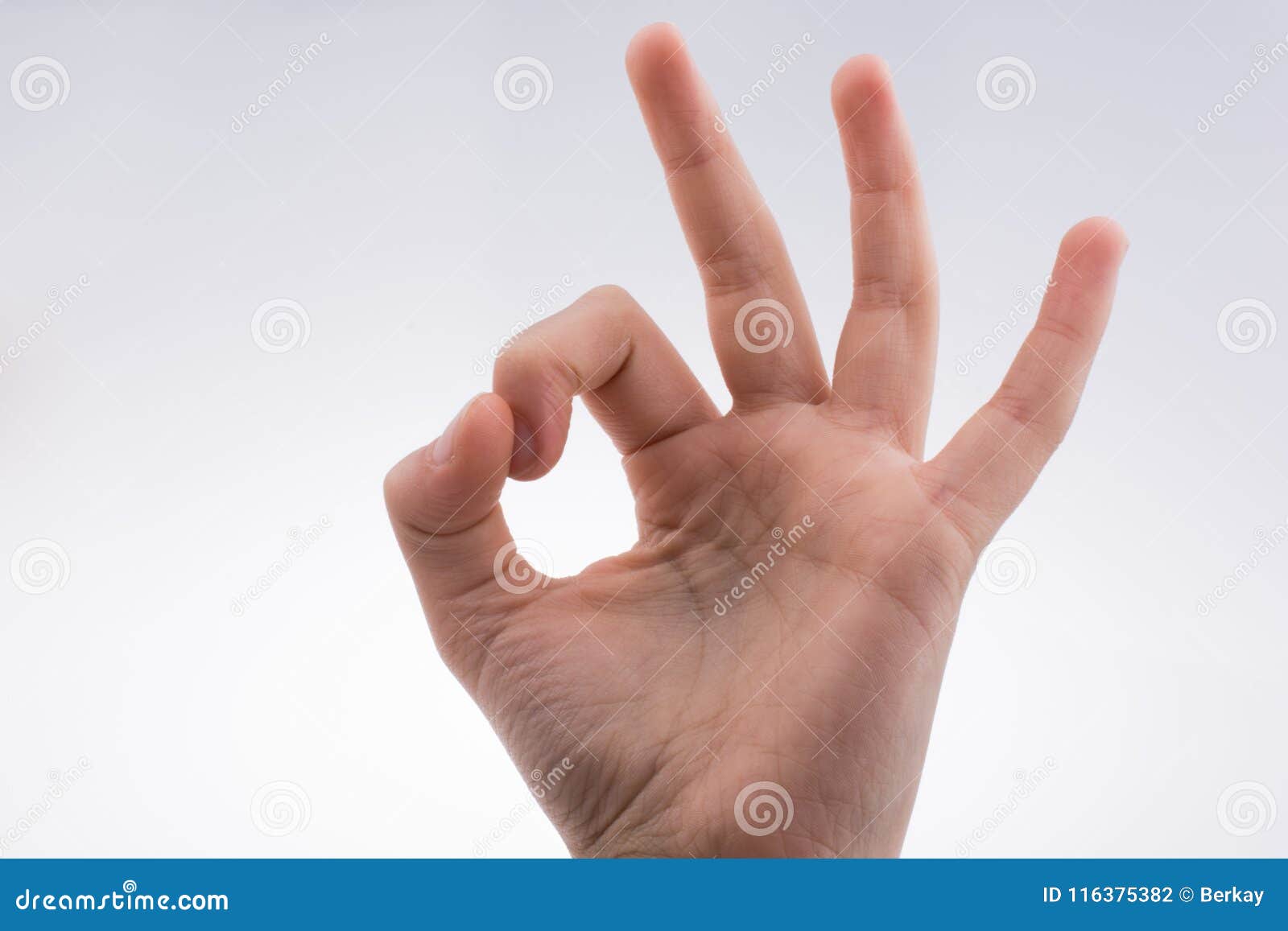 Hand making good symbol stock photo. Image of hands - 116375382