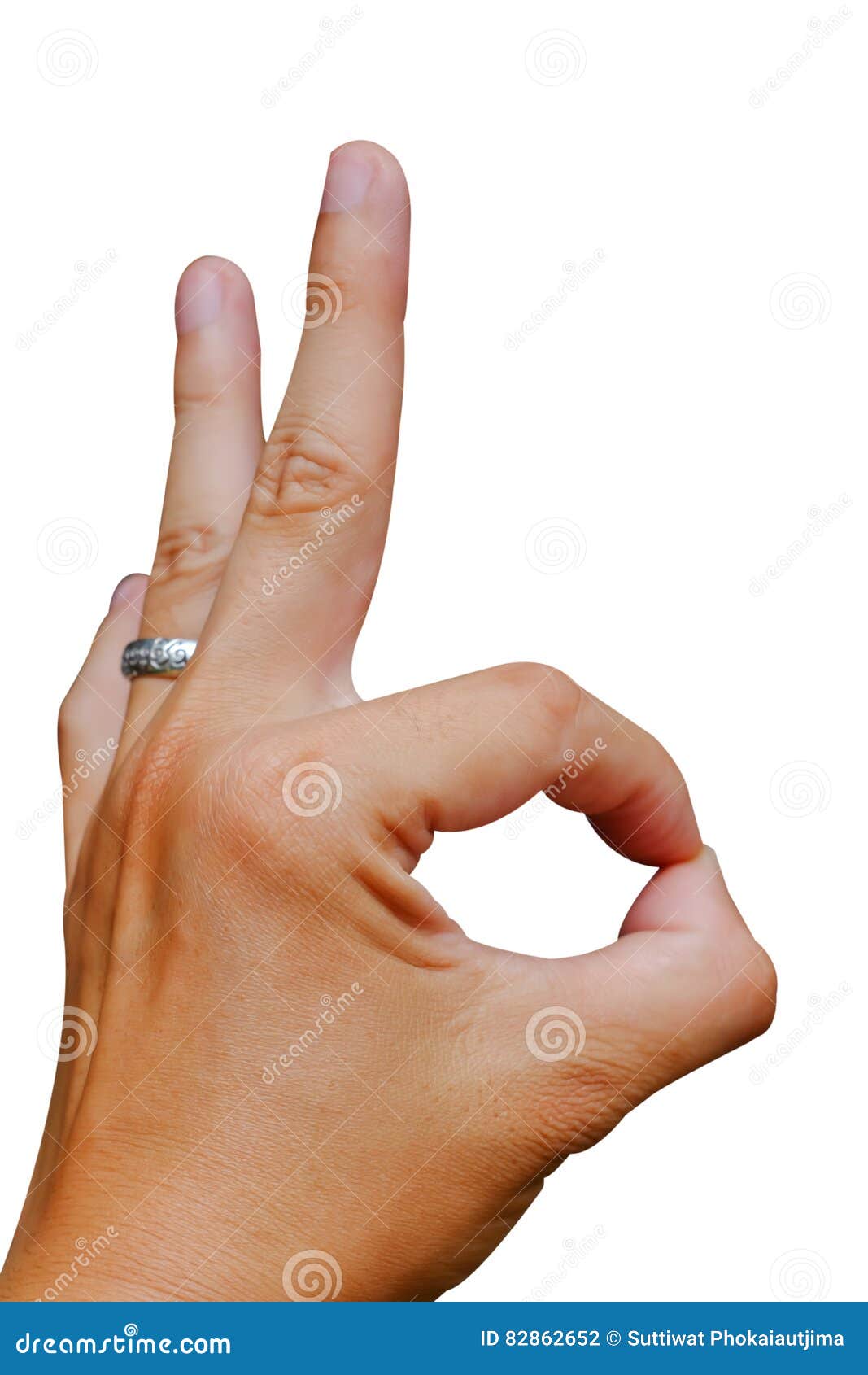 Hand making Isolated stock photo. Image of human, concept - 82862652