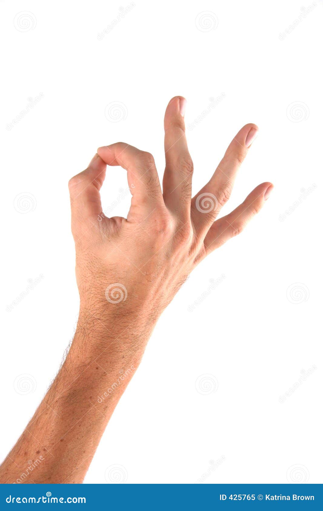 Hand Making the OK sign stock image. Image of body, entirety - 425765