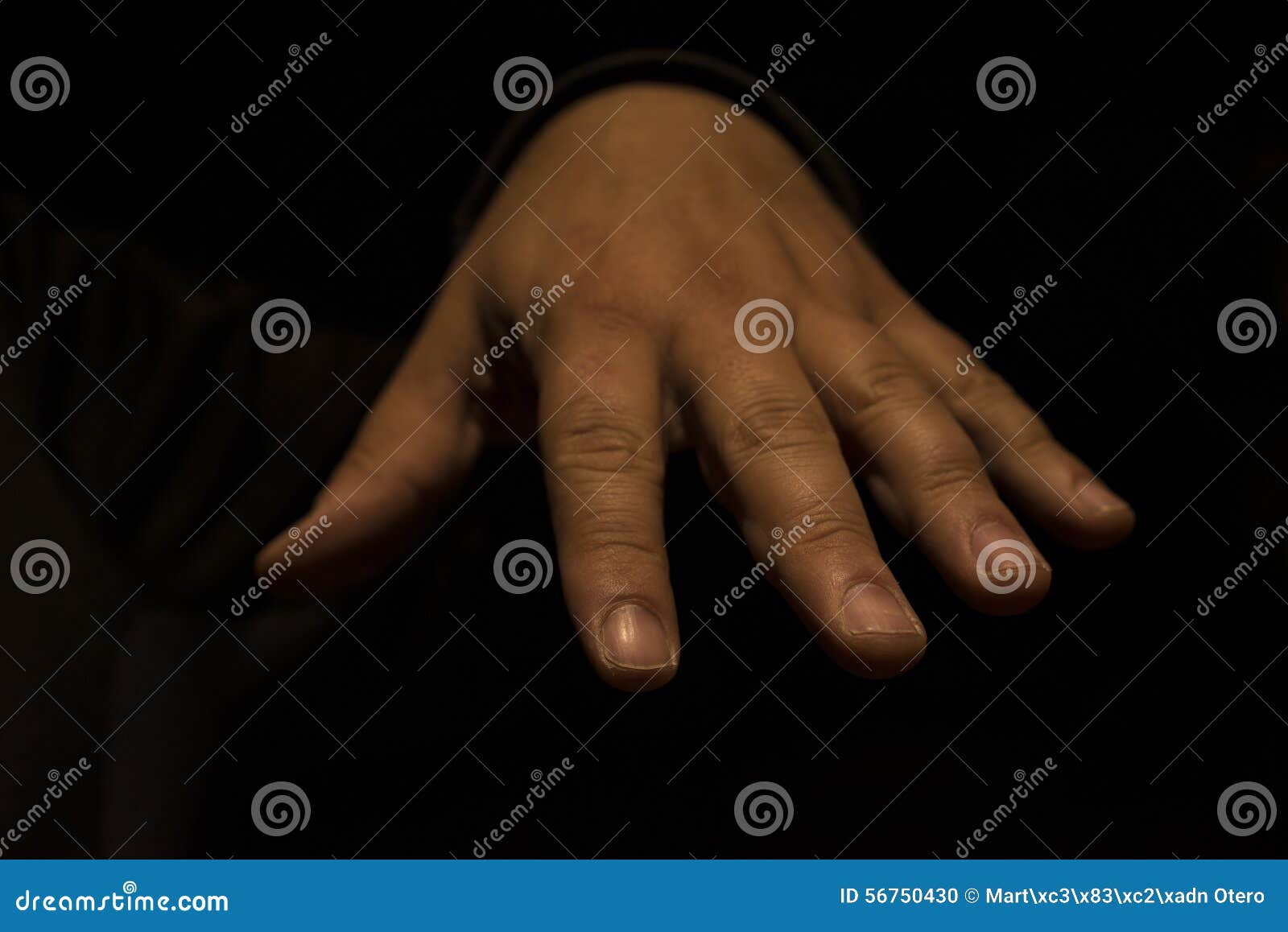 Hand stock photo. Image of dark, open, helping, empty - 56750430