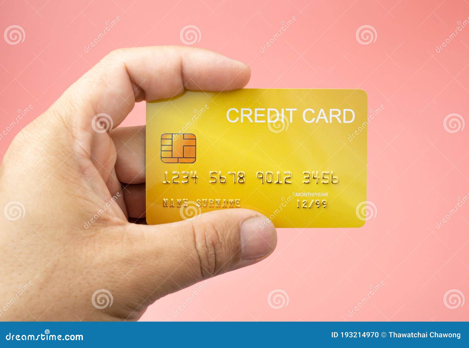 Hand Man Holding Credit Card Mockup Stock Photo - Image of marketing ...