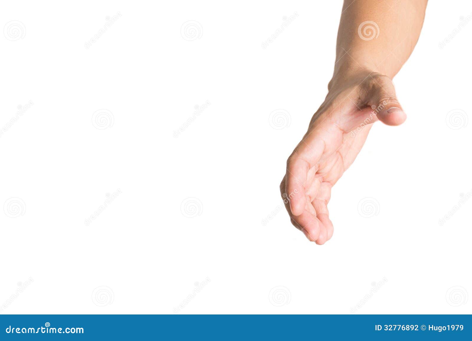 Hand of man reaching stock photo. Image of signal, forward - 32776892