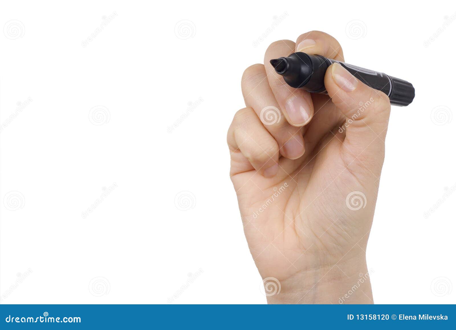 Hand and marker stock photo. Image of hand, name, contract - 13158120