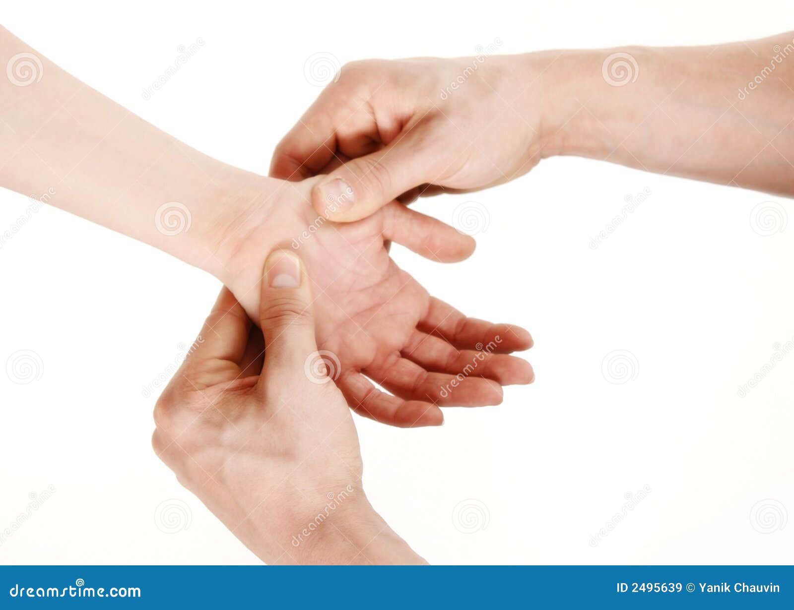 Hand massage stock image. Image of healthy, treatment - 2495639