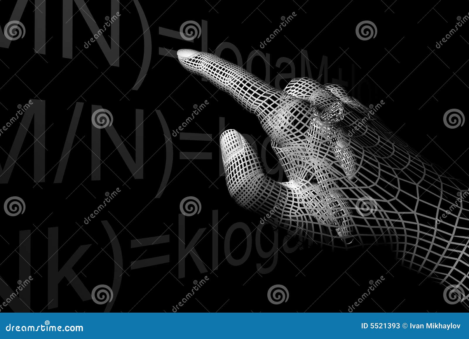 Hand mathemathics stock illustration. Illustration of calculus - 5521393