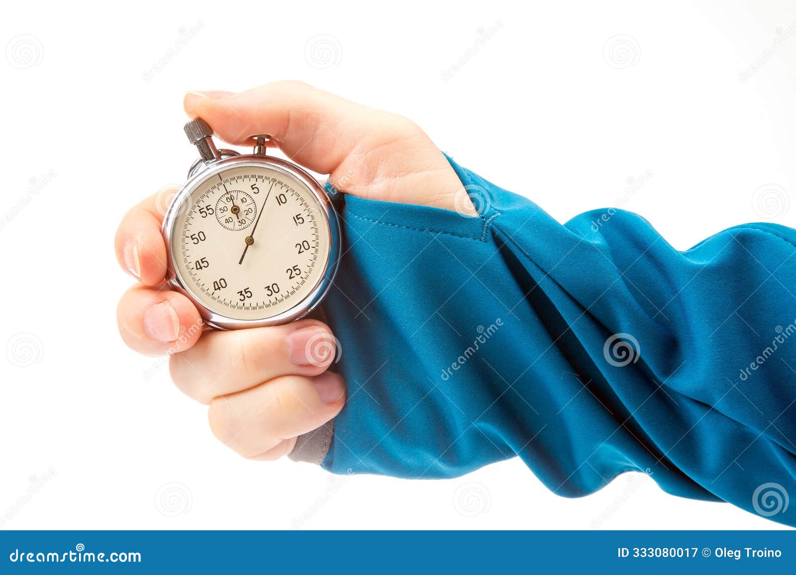 Analog Stopwatch On Black Background Royalty-Free Stock Photography ...