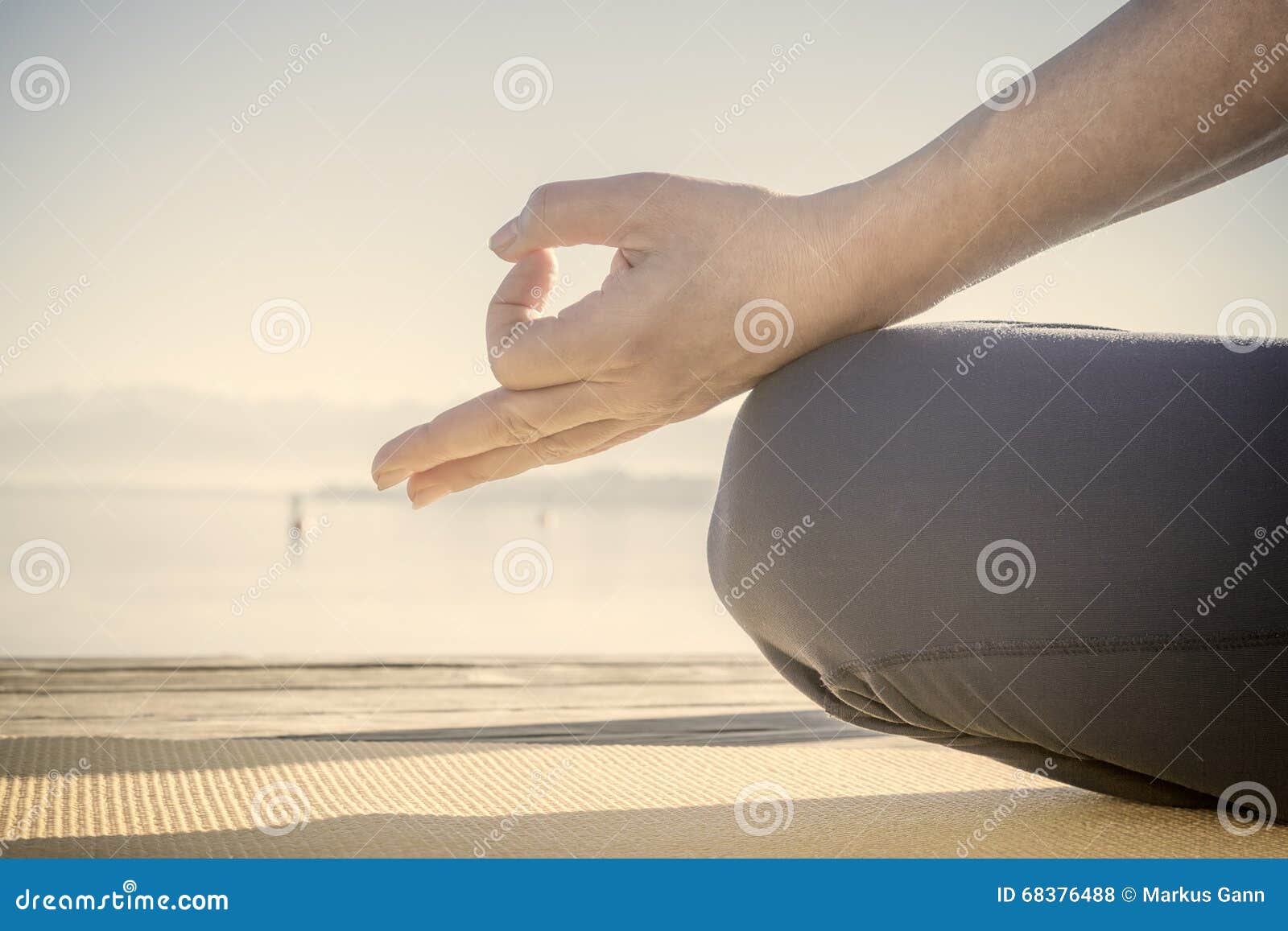 Hand meditation stock photo. Image of fingers, outdoors - 68376488