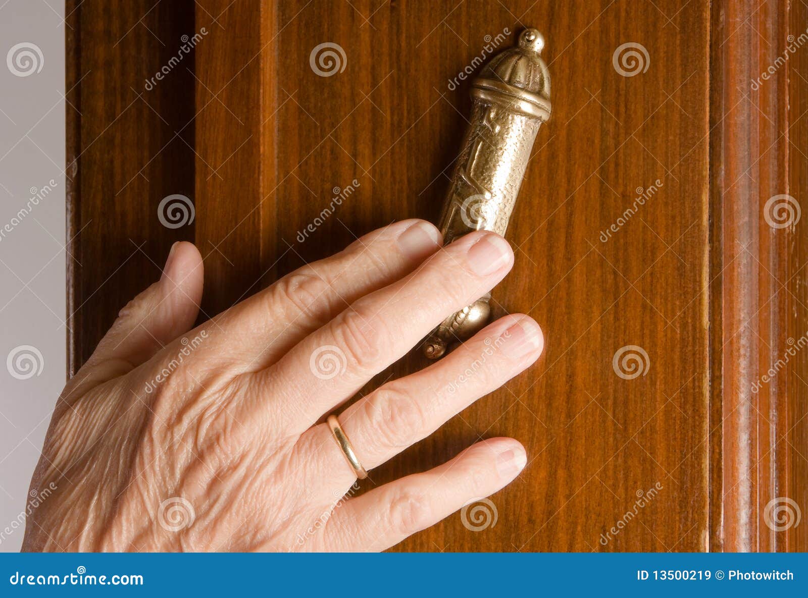 Hand on mesusah stock image. Image of belief, jews, religion - 13500219