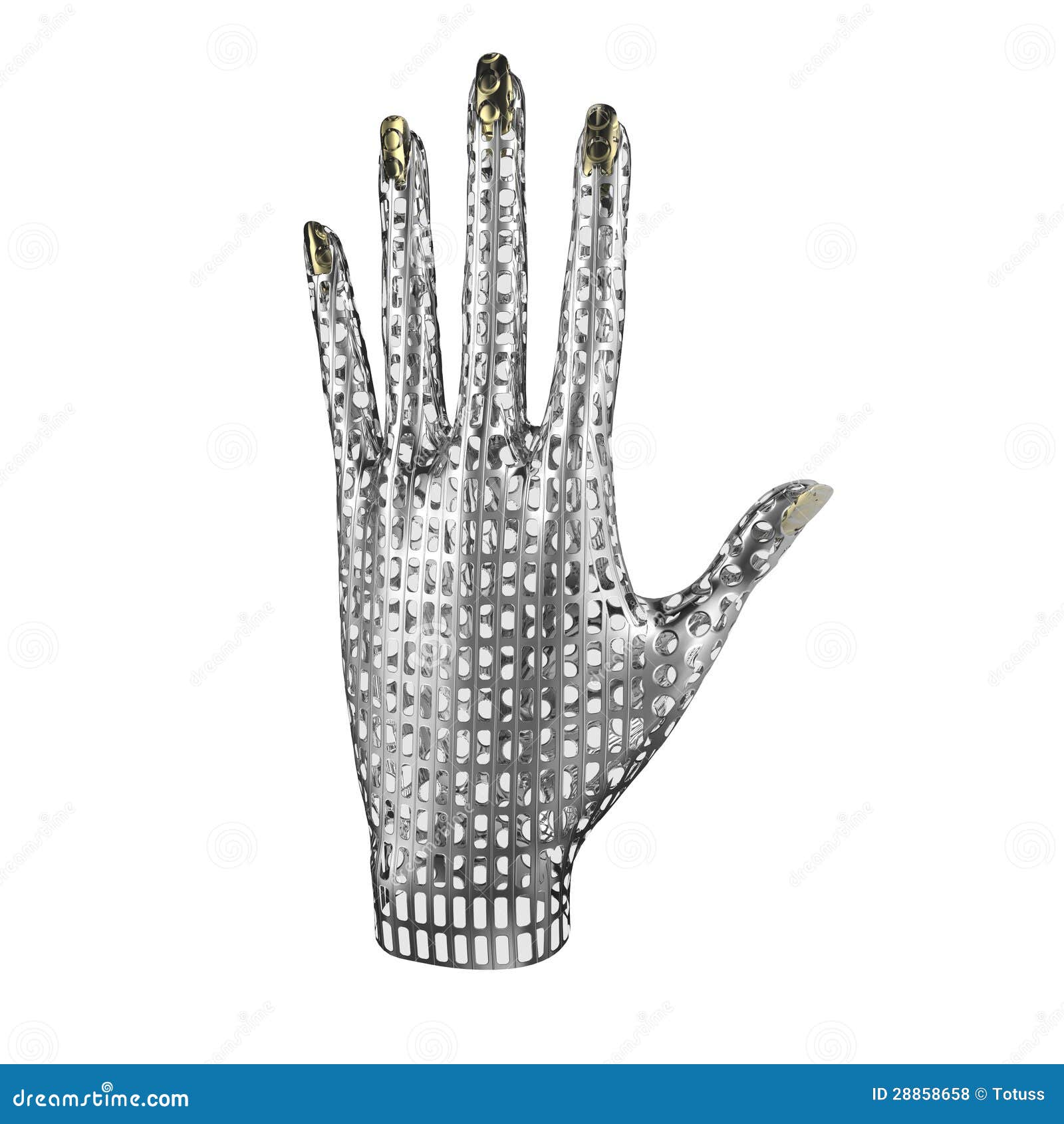 Hand metal stock illustration. Illustration of five, giving - 28858658