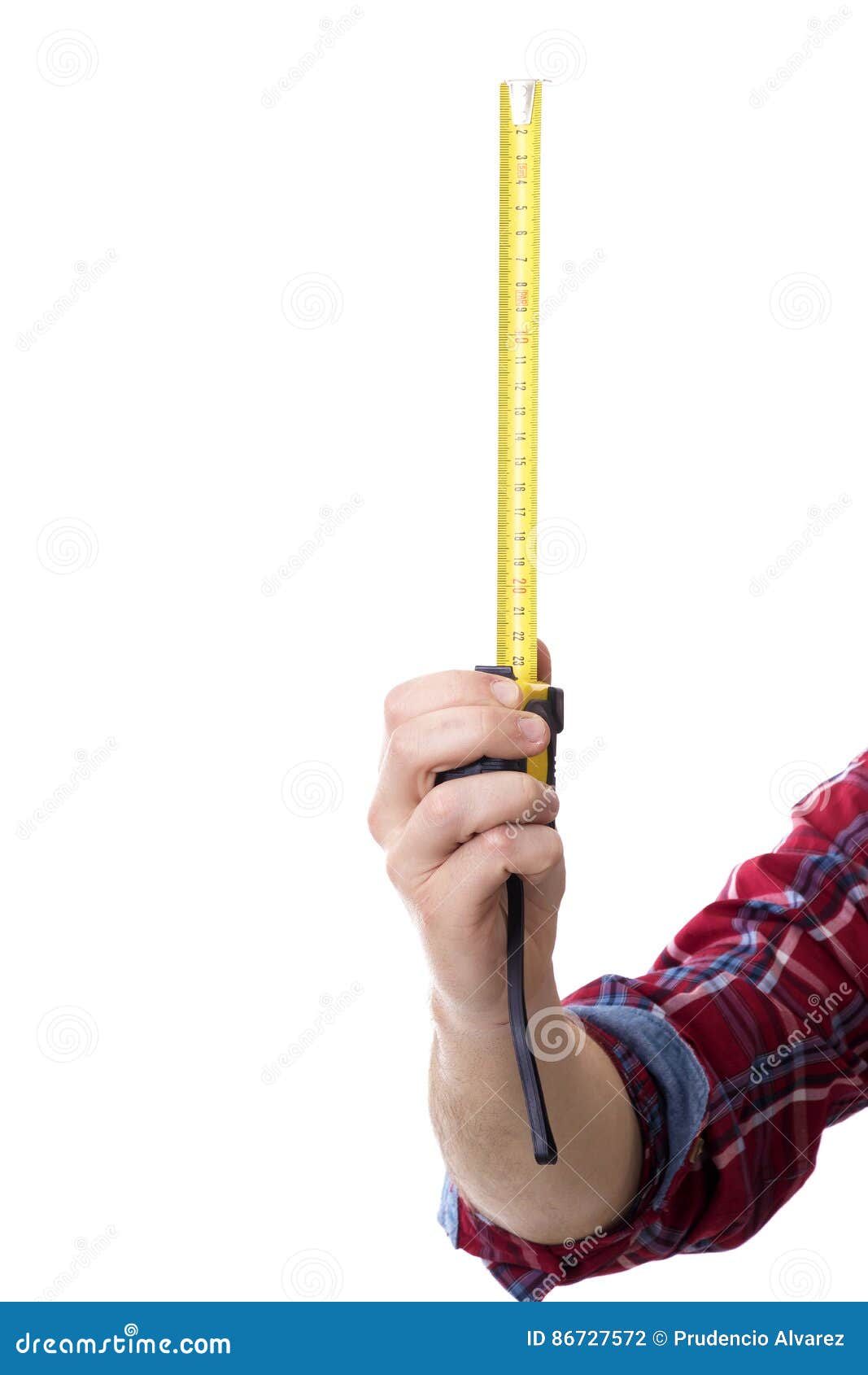 Hand with meter stock photo. Image of centimeter, female - 86727572