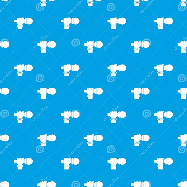 Hand Microphone Pattern Seamless Blue Stock Vector - Illustration of ...
