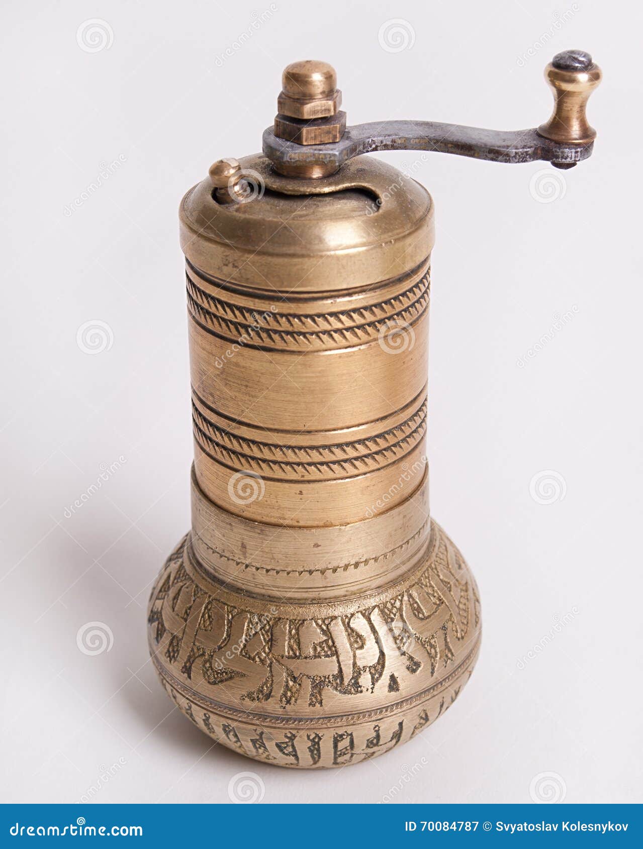 Hand mill for spices stock image. Image of pepper, arabic - 70084787