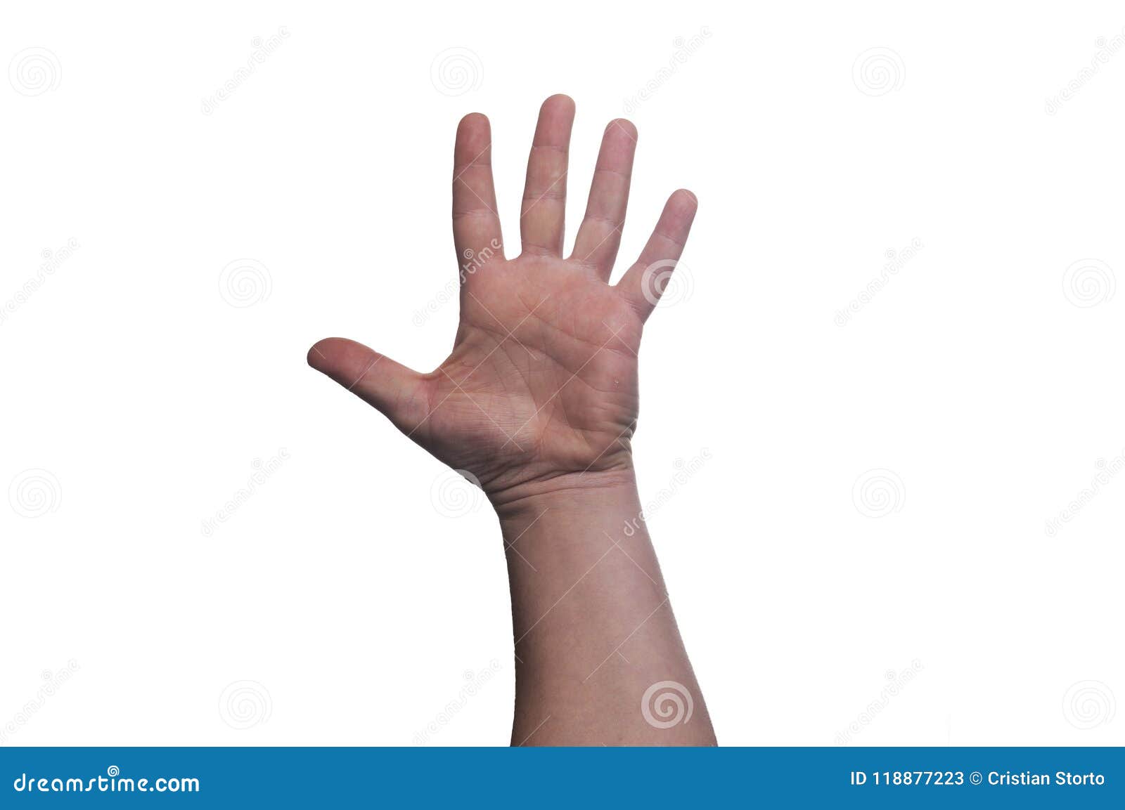 Hand Mimic Shaka Sign Hang Loose Isolated Stock Image | CartoonDealer ...