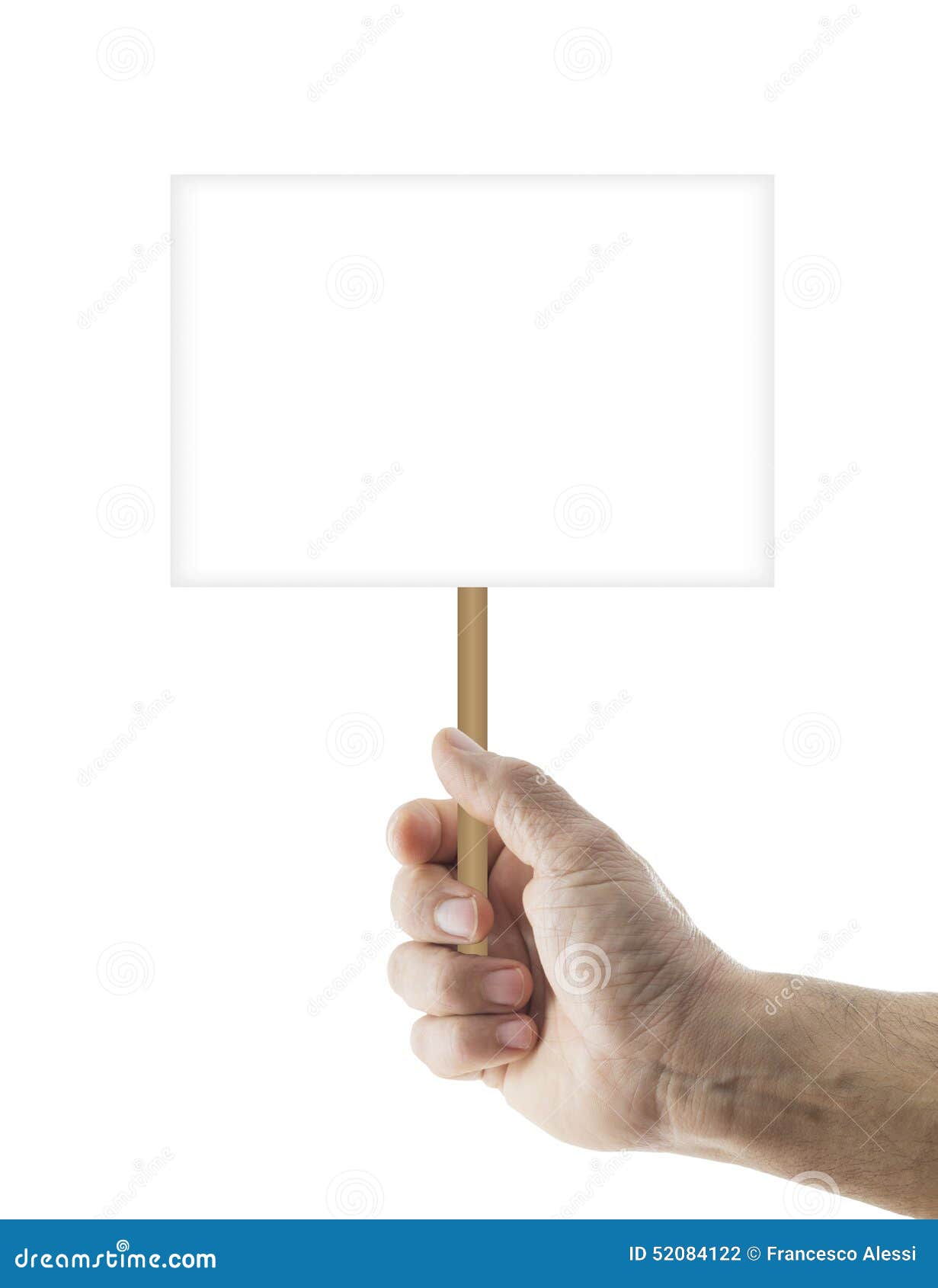 Hand mit Schild stockfoto. Bild von leerzeichen, zeichen - 52084122