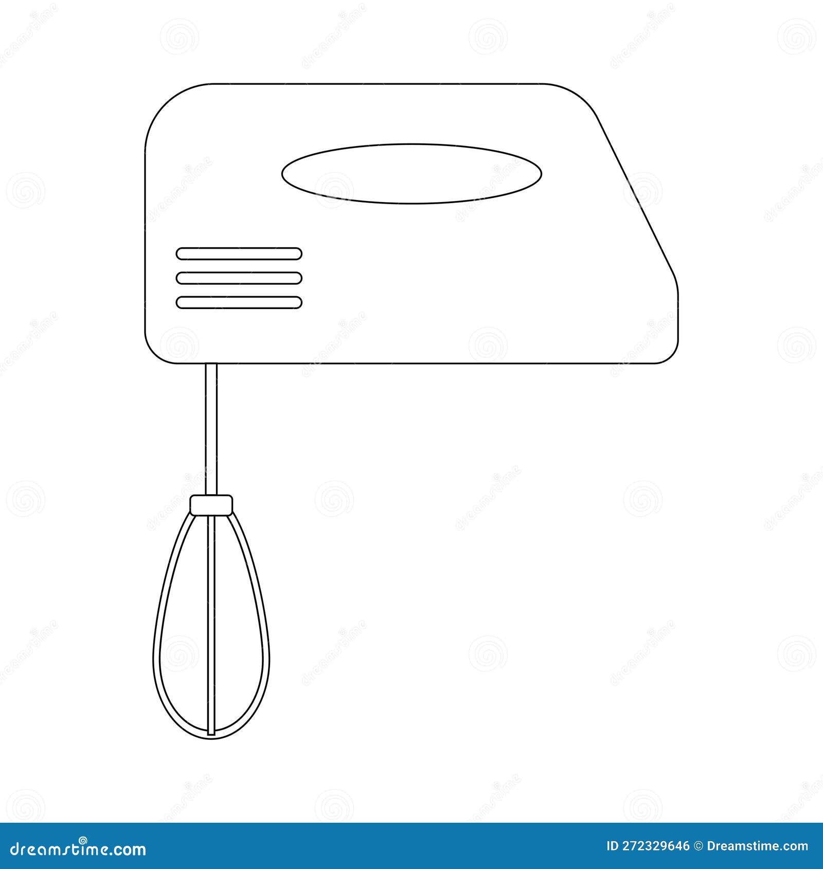 Hand mixer icon vector stock illustration. Illustration of symbol ...