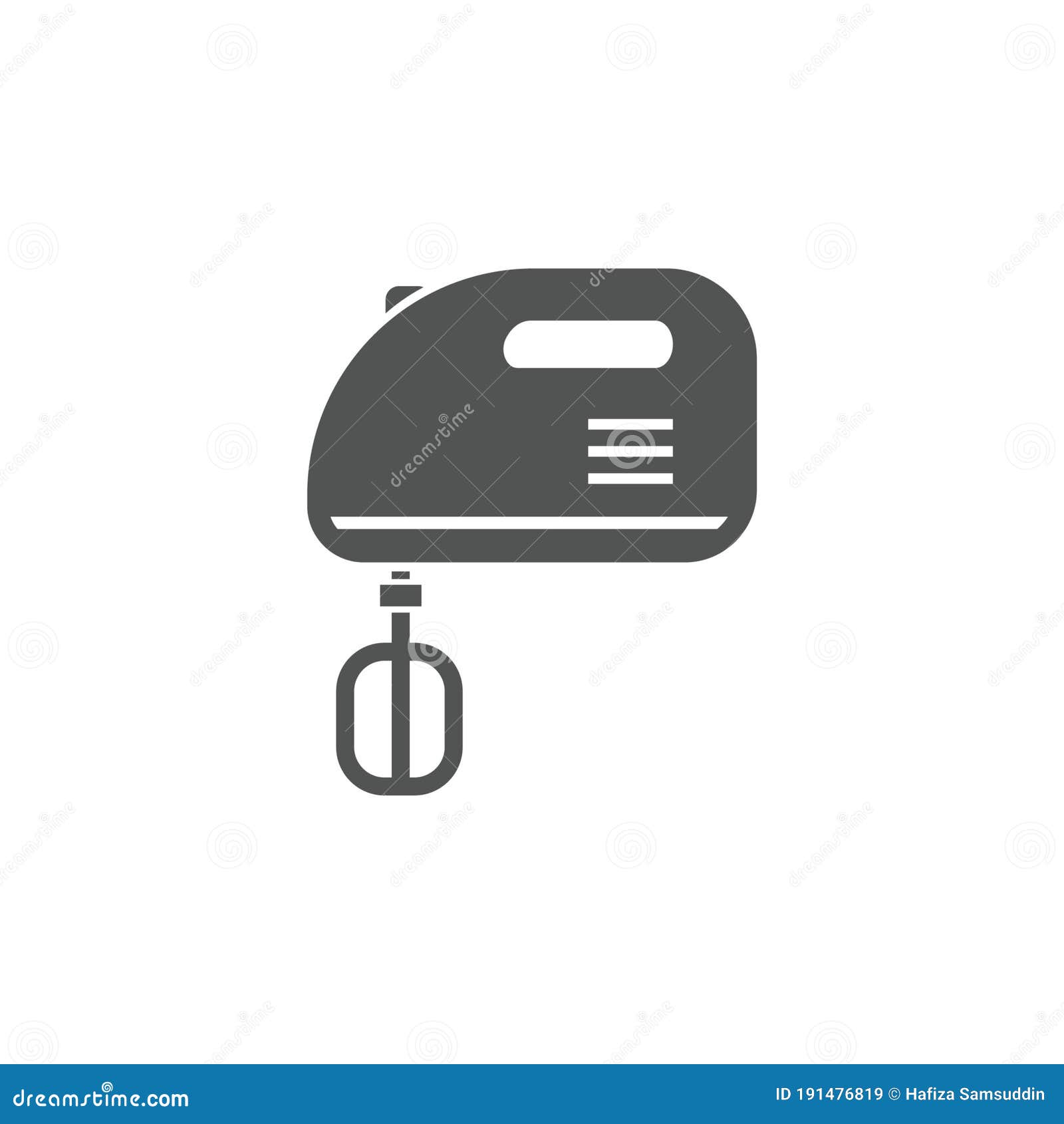 Hand Mixer. Vector Illustration Decorative Design Stock Vector ...