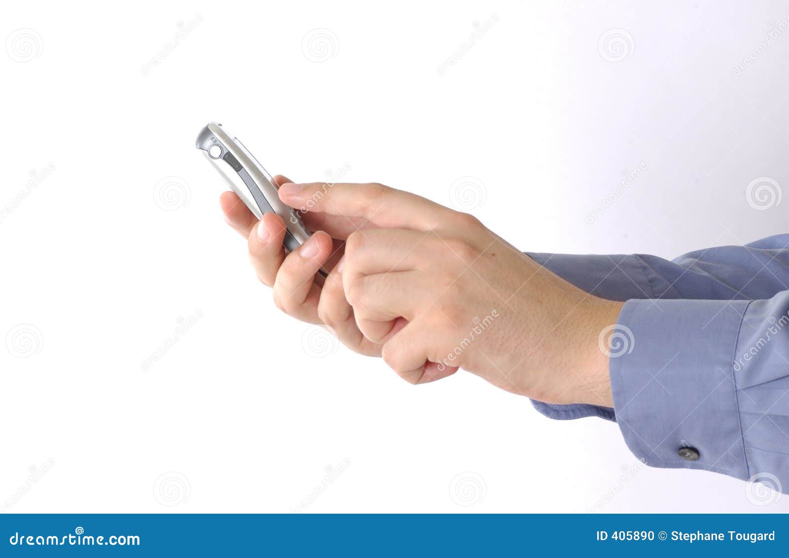 Hand and mobile stock photo. Image of mobile, type, detail - 405890