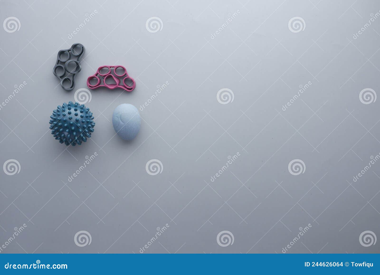 Hand Mobility Exercise Finger and Hand are on Table Stock Photo - Image ...