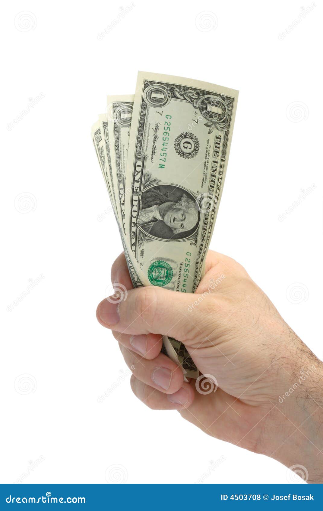 Hand with money stock photo. Image of rich, hand, lottery - 4503708