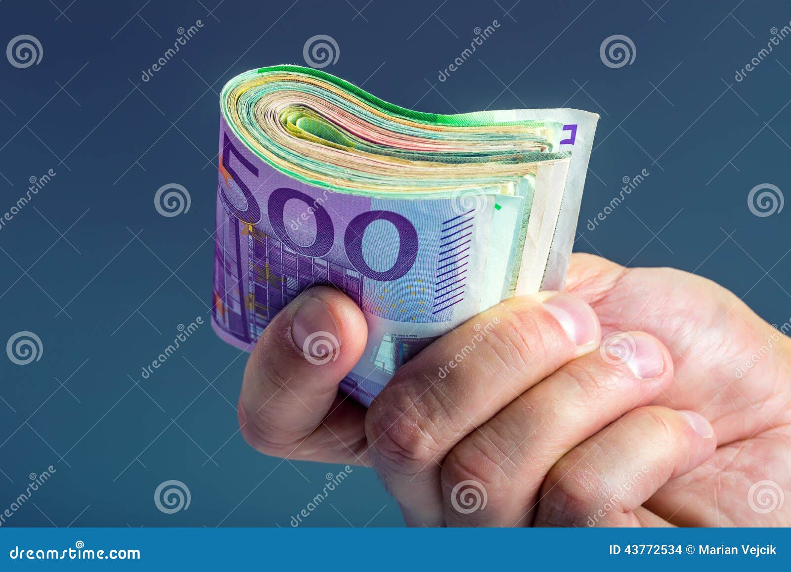 Hand with money. stock photo. Image of loan, savings - 43772534