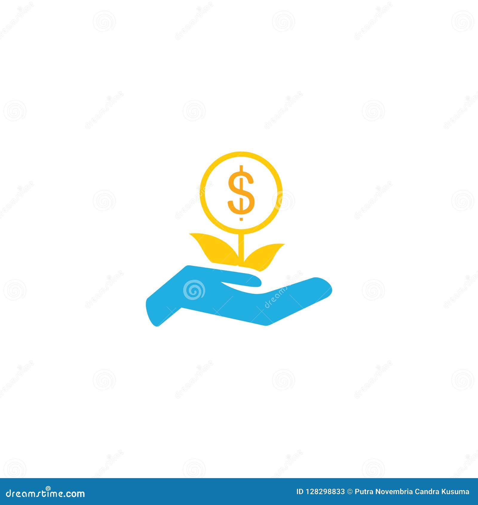 Hand Money Logo Icon Design Stock Vector - Illustration of element ...