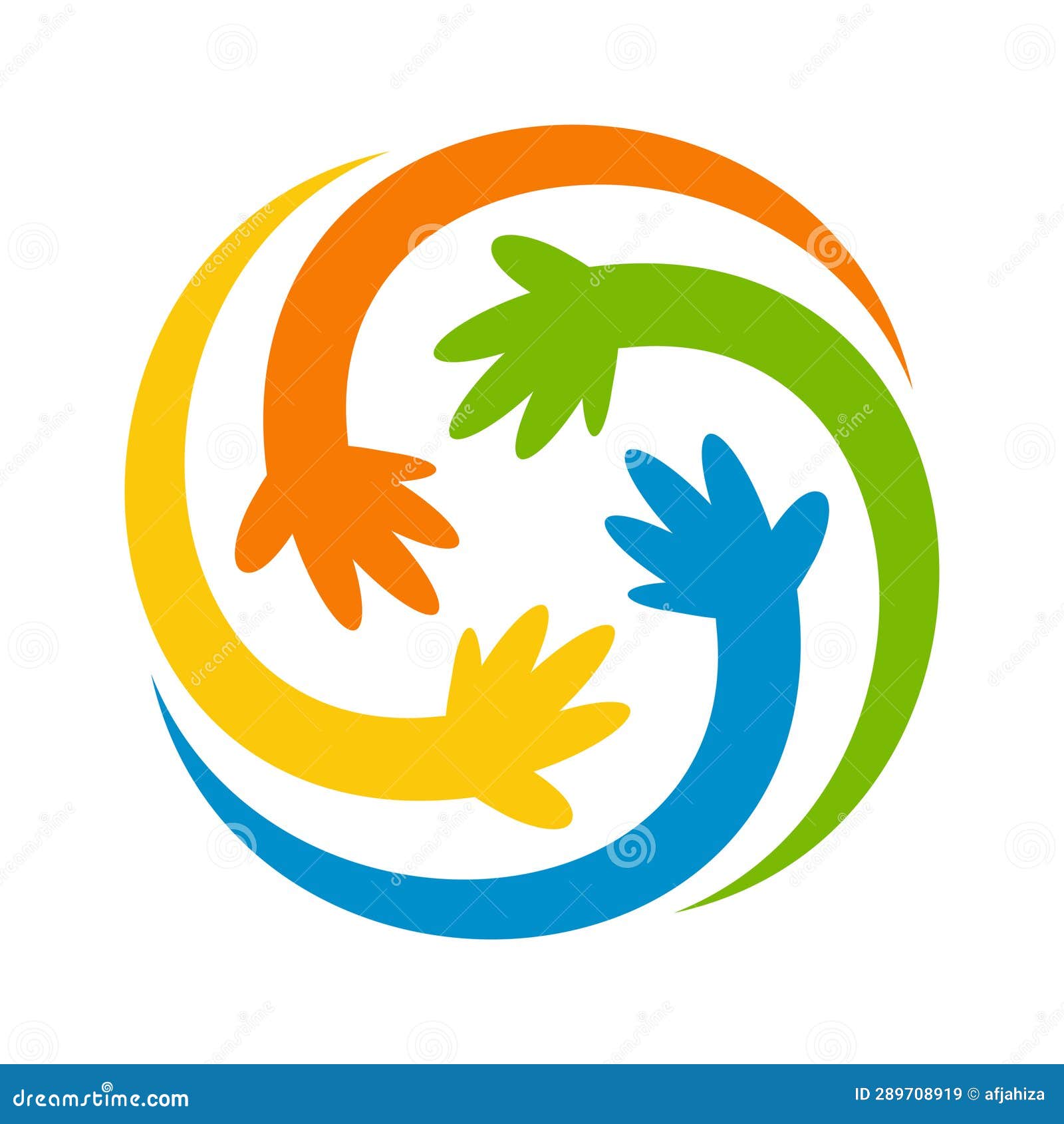 Hand Motion Logo Icon Template Stock Vector - Illustration of isolated ...