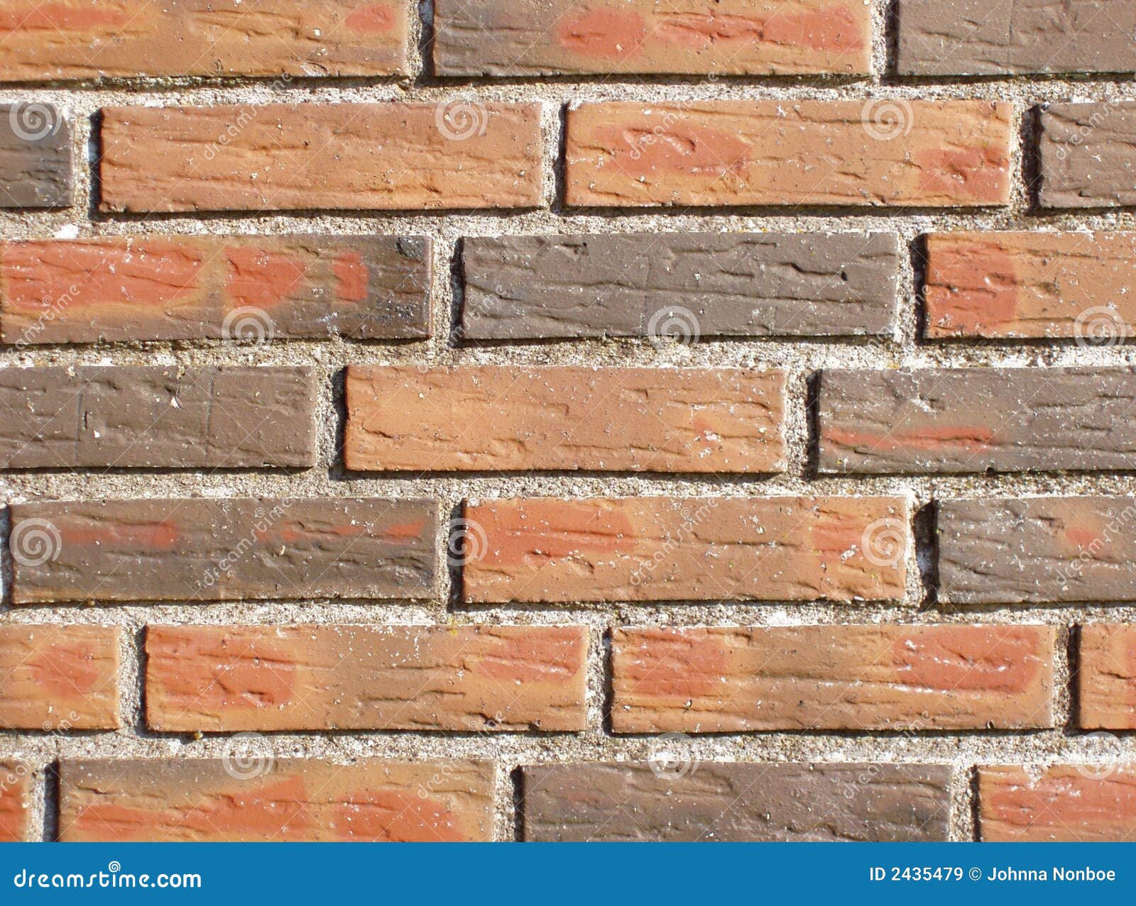 Hand Moulded Bricks stock image. Image of garden, hard - 2435479