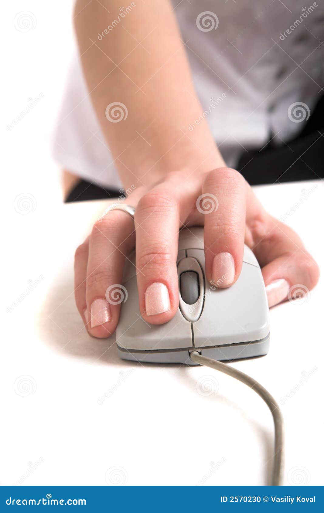 Hand and mouse stock photo. Image of hardware, personal - 2570230